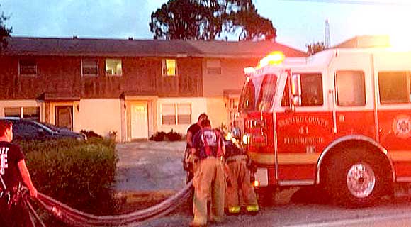 Brevard County Fire Rescue Units Respond to Residential Structure Fires ...
