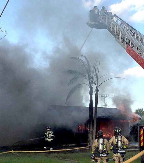 WATCH: Rockledge and Brevard County Fire Units Battle Major Residential ...