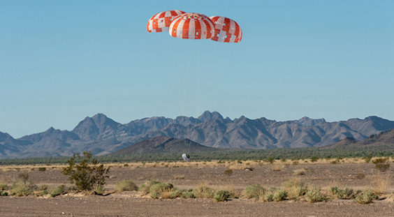 NASA Completes Tests to Qualify Orion’s Parachute System for Flights ...