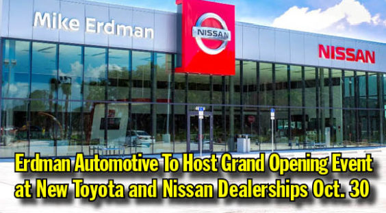WATCH REPLAY: Erdman Automotive Hosted Grand Opening Oct. 30 at New ...