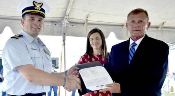 WATCH: U.S. Coast Guard Signs for Newest Coast Guard Fast Response ...