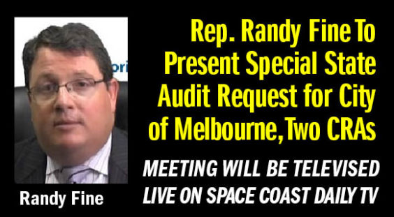 VIDEO: Rep. Randy Fine Presents Special State Audit Request for City of ...