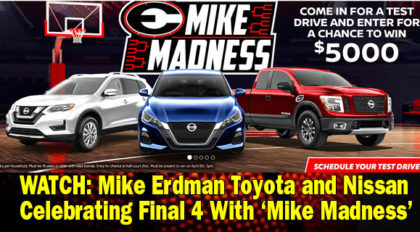 WATCH: Mike Erdman Toyota and Nissan Celebrating Final 4 With 'Mike ...
