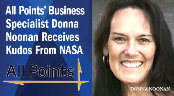 All Points' Business Specialist Donna Noonan Receives Kudos From NASA ...