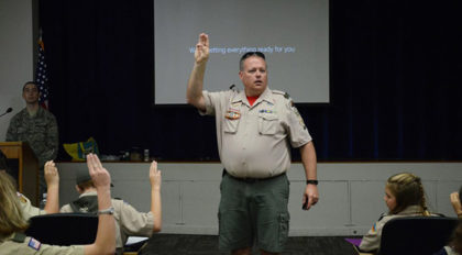 For First Time, Girls Join Boys to Earn Nuke Science Merit Badge at Air ...