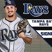 Florida Tech's Baseball Standout Ryan Allain Signs with Tampa Bay Rays ...