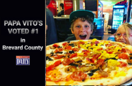 BEST PIE! Space Coast Daily Readers Vote Papa Vito's #1 Pizza in ...