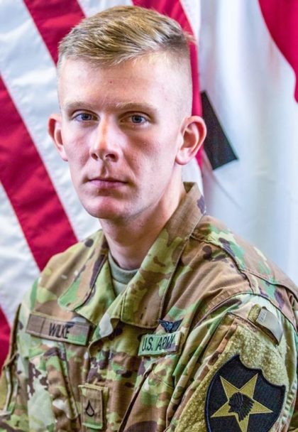 Army PFC Derek Wilke of Palm Bay Surprised With Cake for His 21st ...