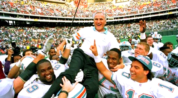 Legendary Miami Dolphins Coach, Leader of NFL's Only Perfect Season ...