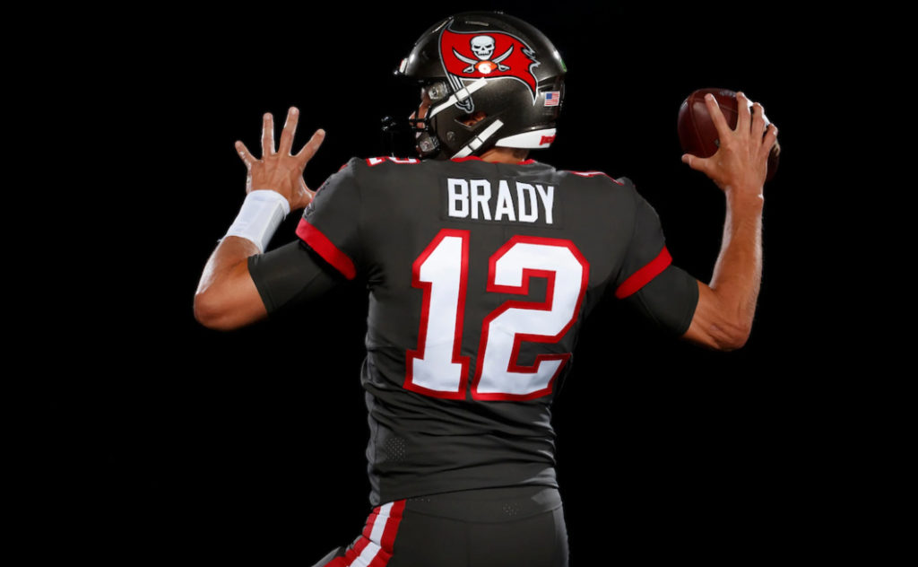 IMAGES: Legendary Quarterback Tom Brady Dons Tampa Bay Buccaneers ...