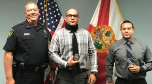 Cocoa Police Swears in New Officers Trevor Denham, Christian Lind, and ...