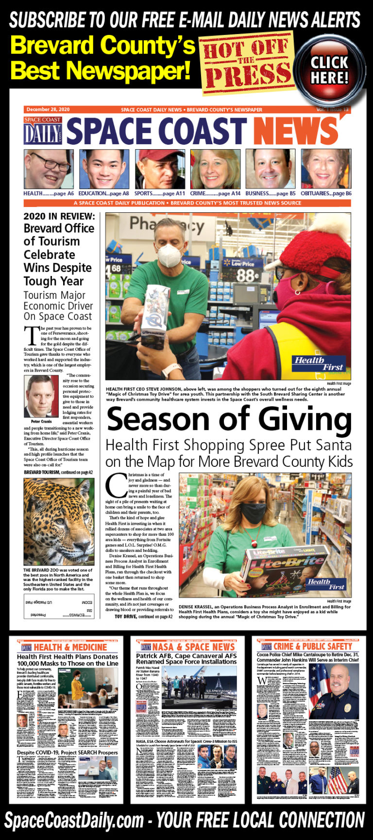 HOT OFF THE PRESS! December 28, 2020 Space Coast Daily News – Brevard ...