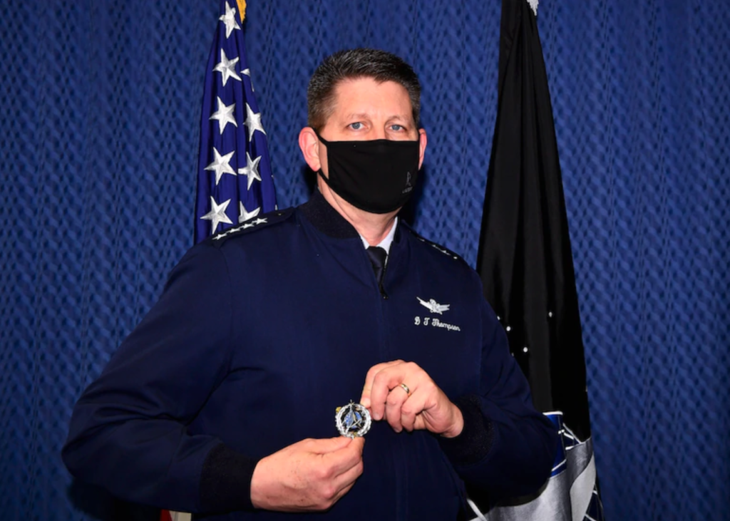 Lapel Pins Will Identify U.S. Space Force Members Who are Wearing Air ...