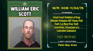 WHEEL OF FUGITIVE: Brevard Sheriff’s Office Names William Eric Scott ...