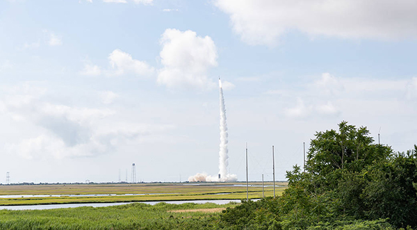 WATCH: Minotaur 1 Rocket Launches from NASA Wallops Flight Facility in ...