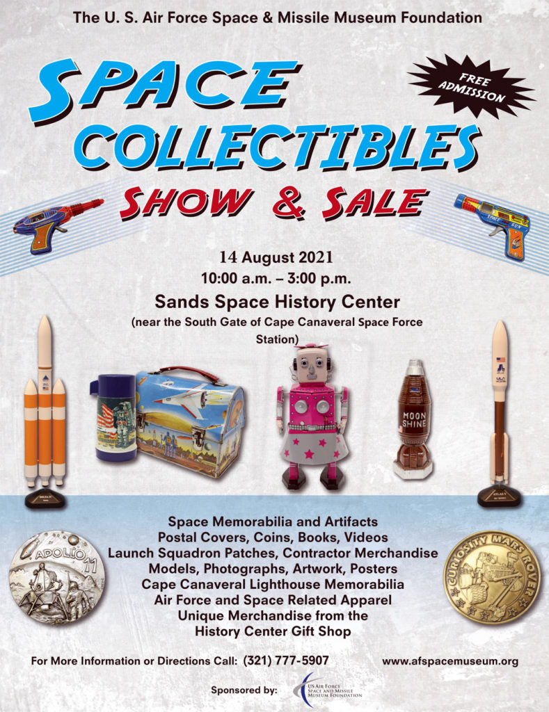 Space Collectibles Show & Sale Set Aug. 14 at Sands Space History ...