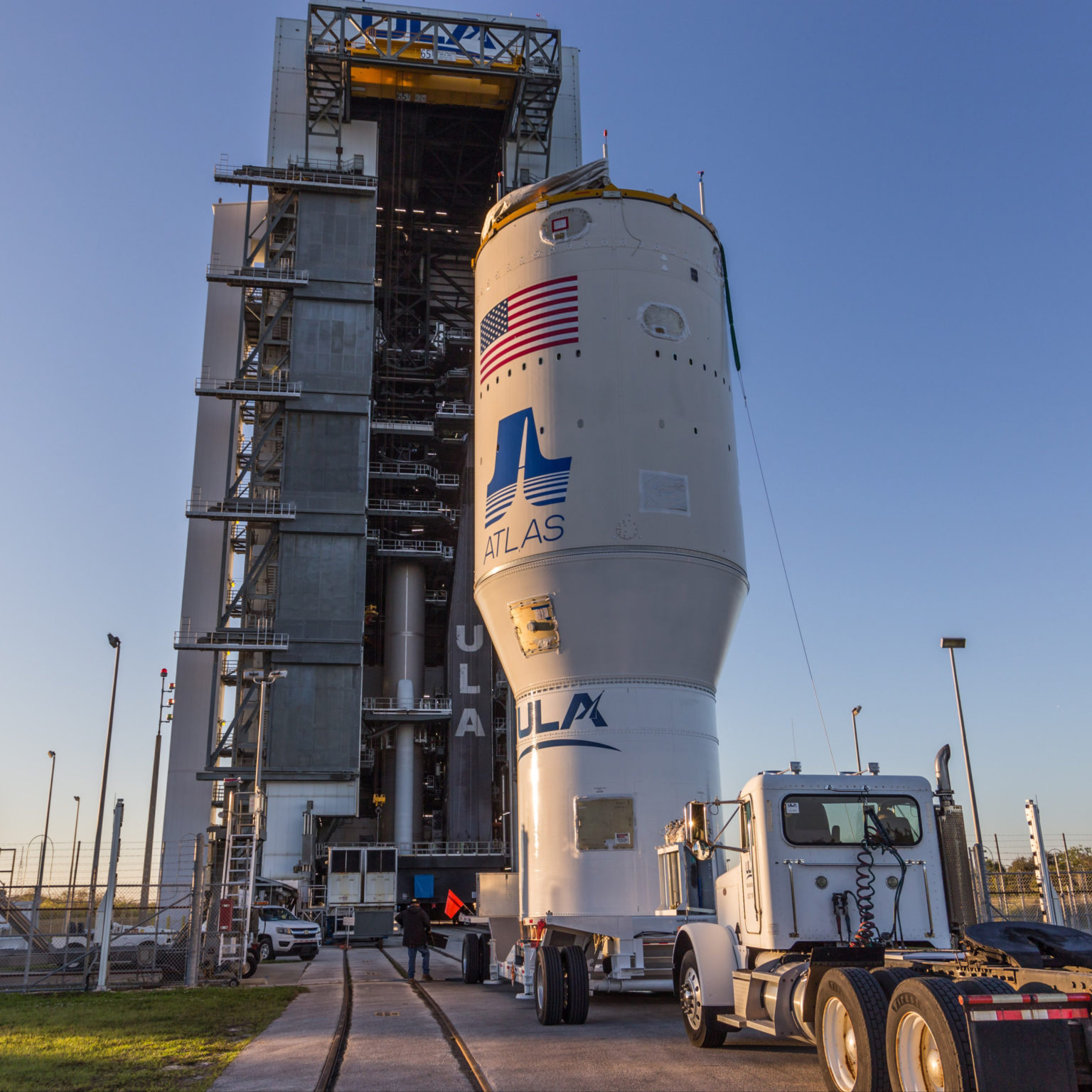 First Atlas V 511 Rocket Assembled at Cape Canaveral Space Force ...