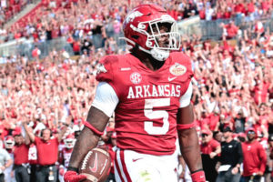 Former Rockeldge Raider, Current Arkansas RB Raheim Sanders Earns ...