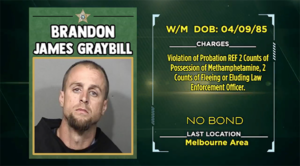 WHEEL OF FUGITIVE: Brevard Sheriff’s Office Names Brandon James ...