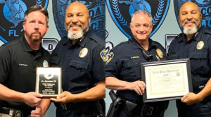 Cocoa Police Chief Evander Collier Presents Certificates of Recognition ...