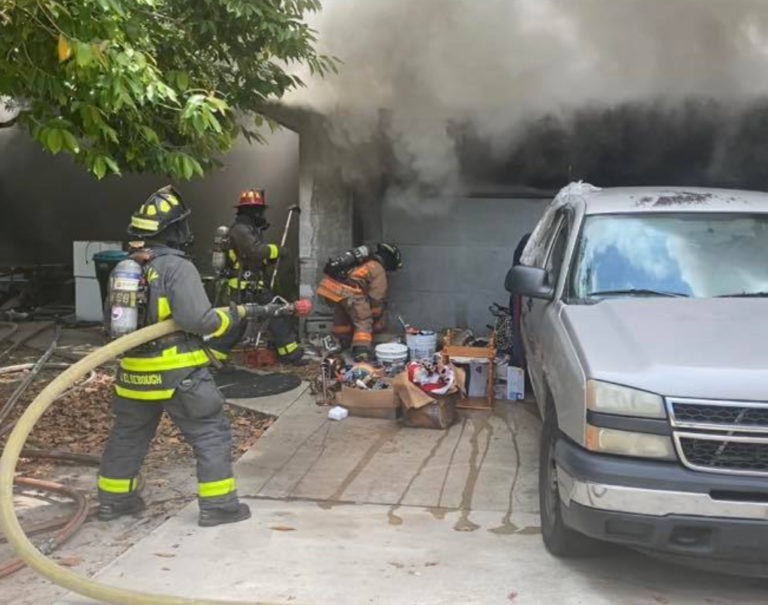 Palm Bay Firefighters Rescue Two People Trapped Inside Residential ...