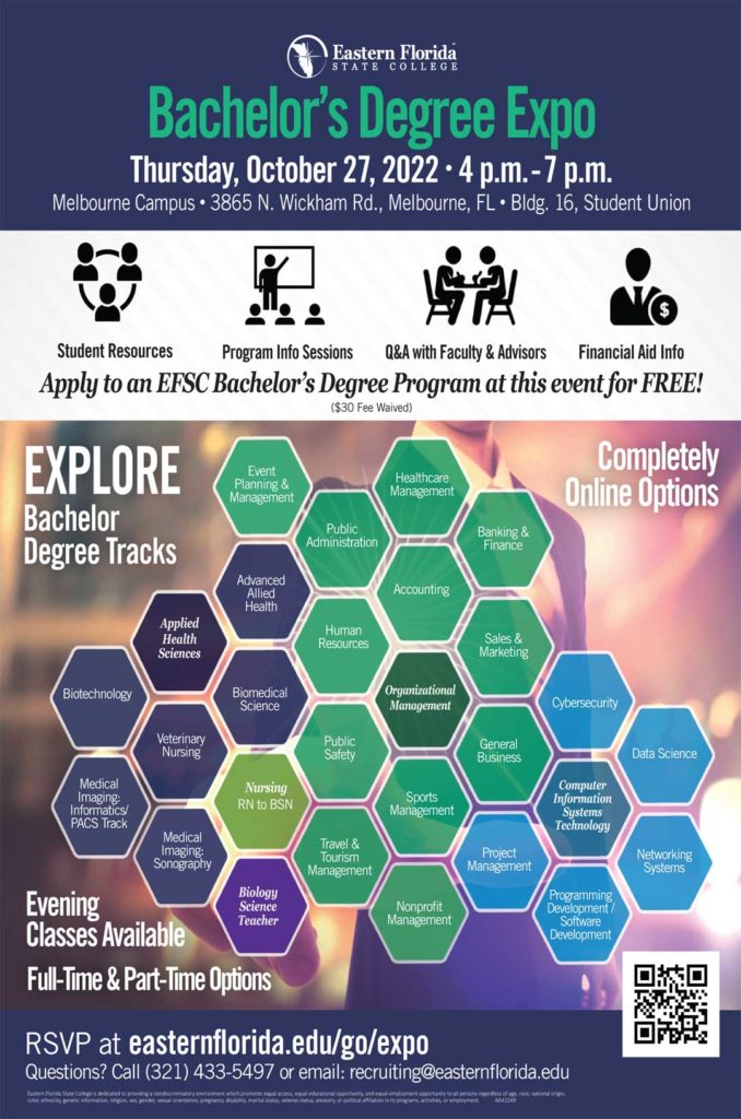 Eastern Florida State Bachelor's Degree Expo Set, Will Highlight Low ...