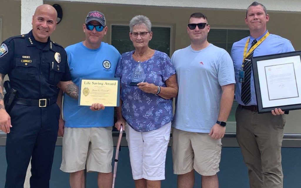 Palm Bay Police Honors Brevard Public Schools Bus Driver Janet O ...