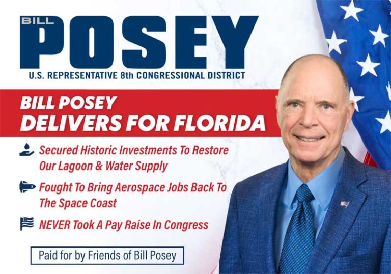 CANDIDATE PROFILE: Conservative Champion Congressman Bill Posey Running ...