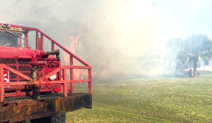 Palm Bay Fire Rescue Battles Large Brush Fire in Southwest Palm Bay ...