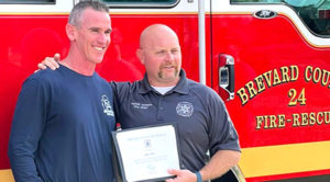 Brevard Fire Rescue Recognizes Lt. Jim Harris for 30 Years of Dedicated ...