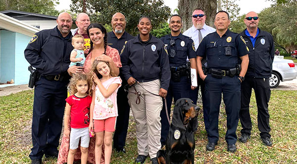 Cocoa Police Conduct Final Chief’s Community Walk of 2022 in District 2 ...