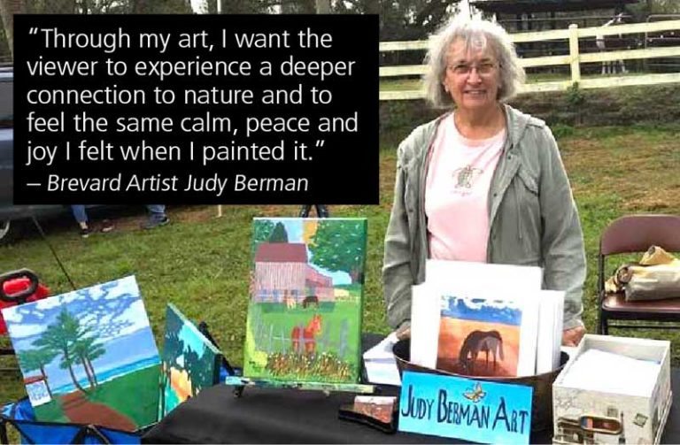BREVARD ARTIST PROFILE: Judy Berman's Acrylic Paintings Capture Quiet ...
