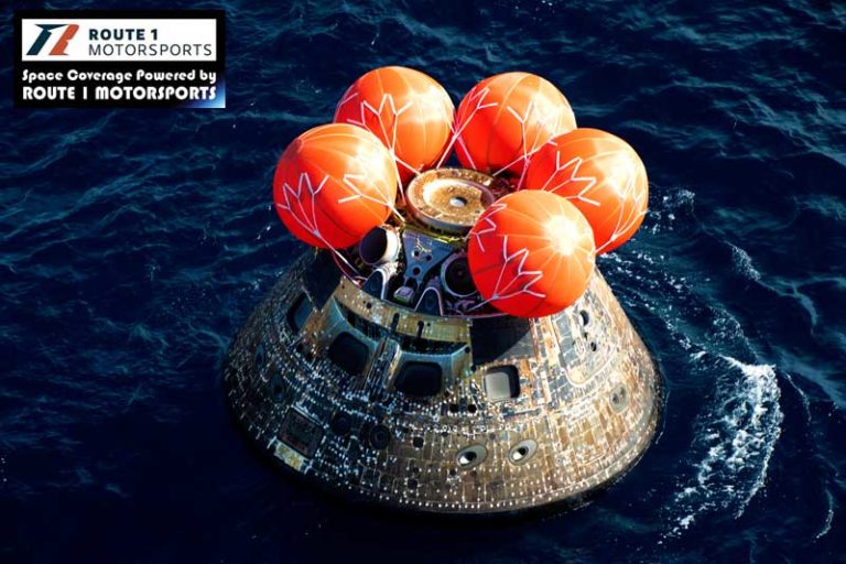 IMAGE OF THE DAY: Orion Comes Home to Earth, Recovered by NASA’s ...