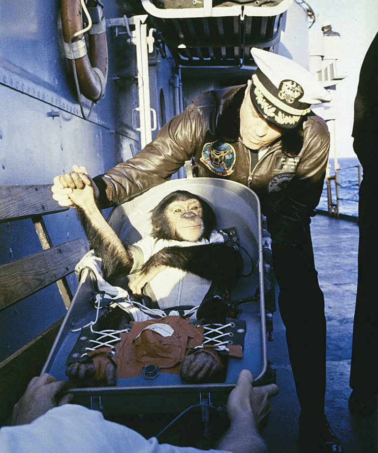NASA HISTORY: 'Ham the Astro Chimp' Launched into Space From Brevard in ...