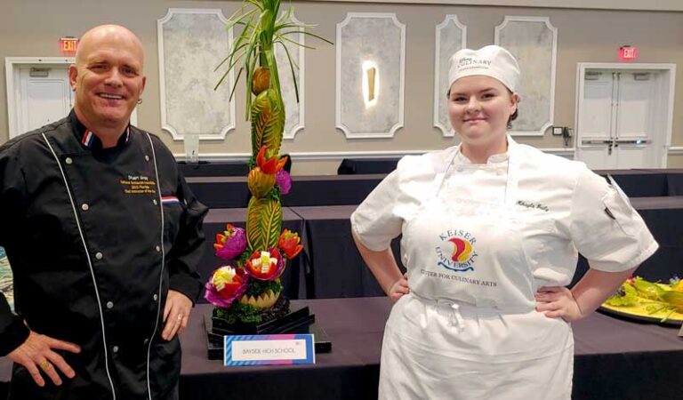 WATCH: Mikayla Daily of Bayside High School's Culinary Program Shines ...