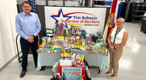 Supervisor of Elections Tim Bobanic Donates School Supplies to Benefit ...