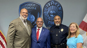 WATCH: Cocoa Police Chief Evander Collier IV Swears In New Police ...