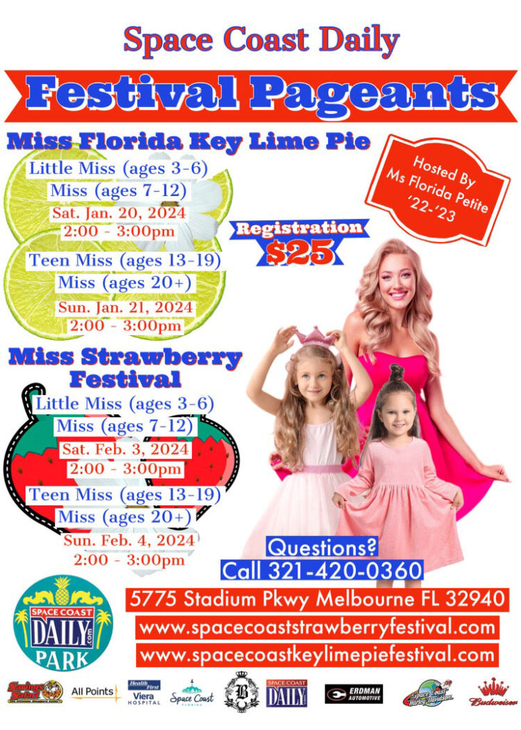 Space Coast Daily Festival Pageants to Crown Miss Florida Key Lime Pie ...