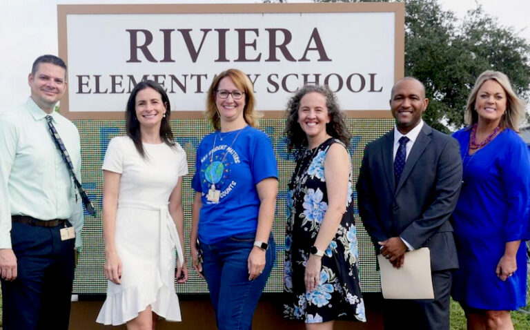 Riviera Elementary's Mary Beth Myers Receives 2023 Principal Leadership ...