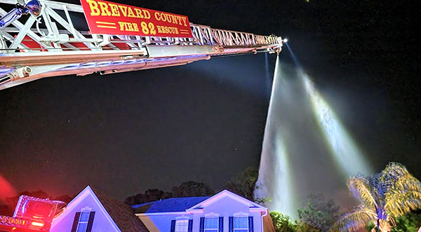 Brevard County Fire Rescue, Partner Agencies Extinguish Brush Fire Near ...