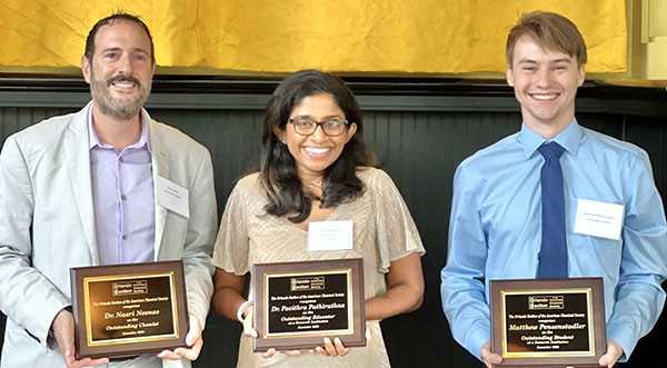 Florida Tech Student, Faculty Honored with Awards at American Chemical ...