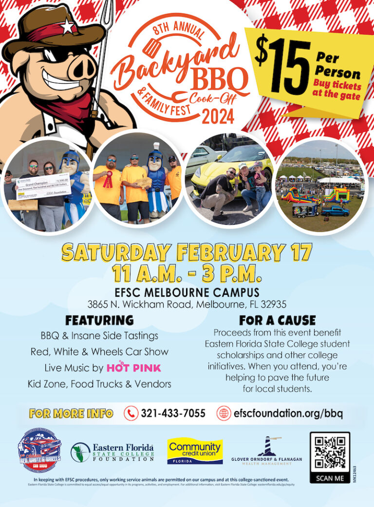 Eastern Florida State College Annual Backyard BBQ Family Fest Set Saturday on Melbourne Campus ...
