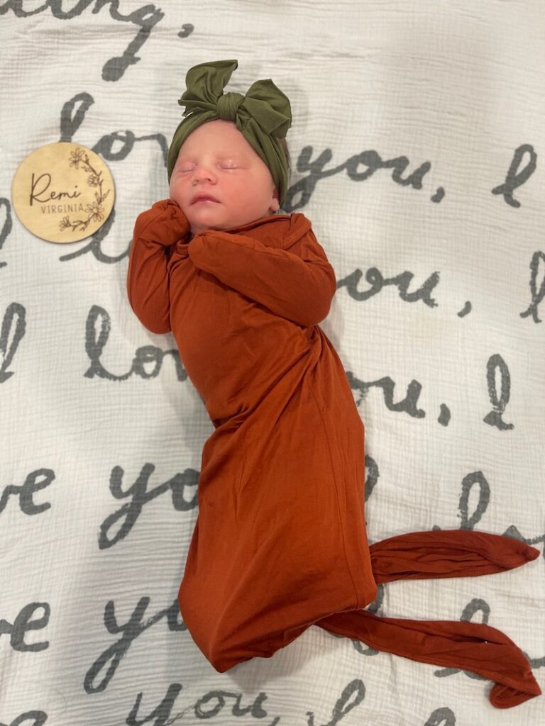 Baby Girl Remi First Baby Born in Brevard in 2024 at Health First's ...