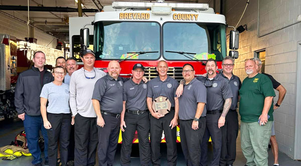Brevard County Fire Rescue Lt. Dale Nelson Retires After 30 Years of ...