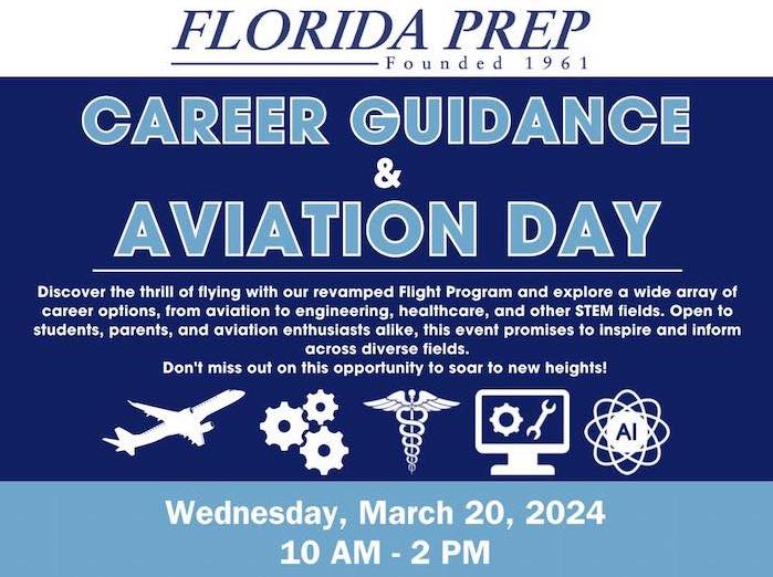 Florida Preparatory Academy to Host Career Guidance & Aviation Day Set ...