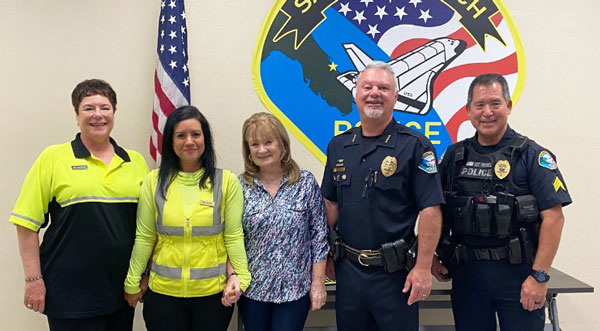 Satellite Beach Police Recognize Crossing Guards, Sergeant Don Triebell ...