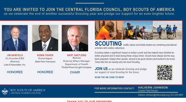 Brevard County Boy Scout Golden Eagle Dinner Set for April 9 at the ...