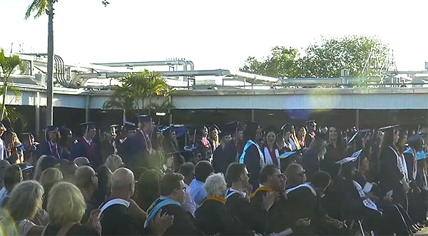 WATCH: Cocoa Beach High School Holds Graduation Ceremony for Class of ...