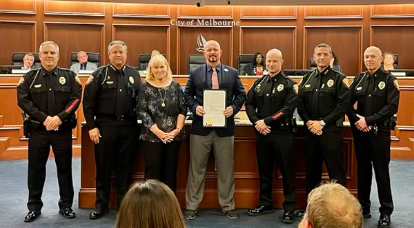 Melbourne City Council Members Present Proclamation in Honor of Late ...