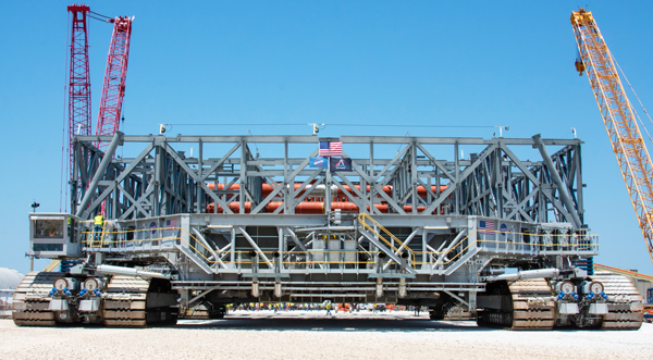 NASA’s New Mobile Launcher Stacks Up for Future Artemis Missions at ...